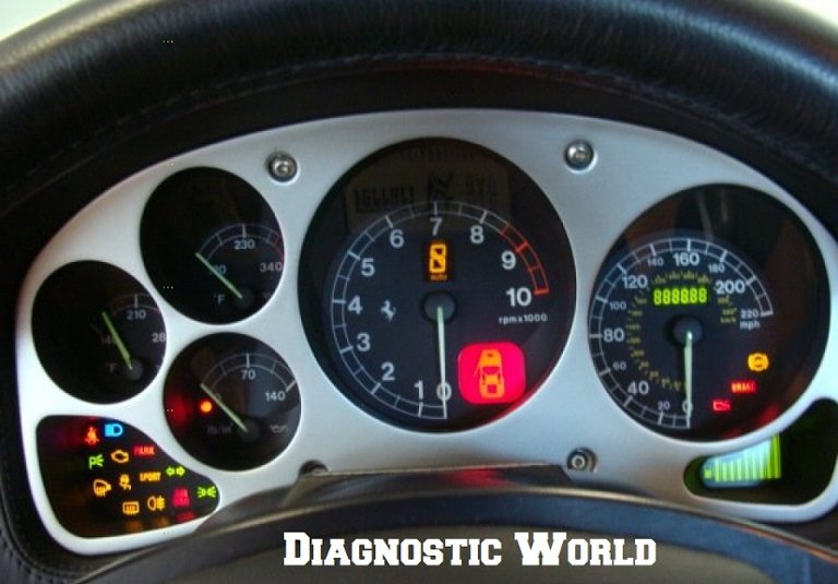 Ferrari 360 Car Warning Lights